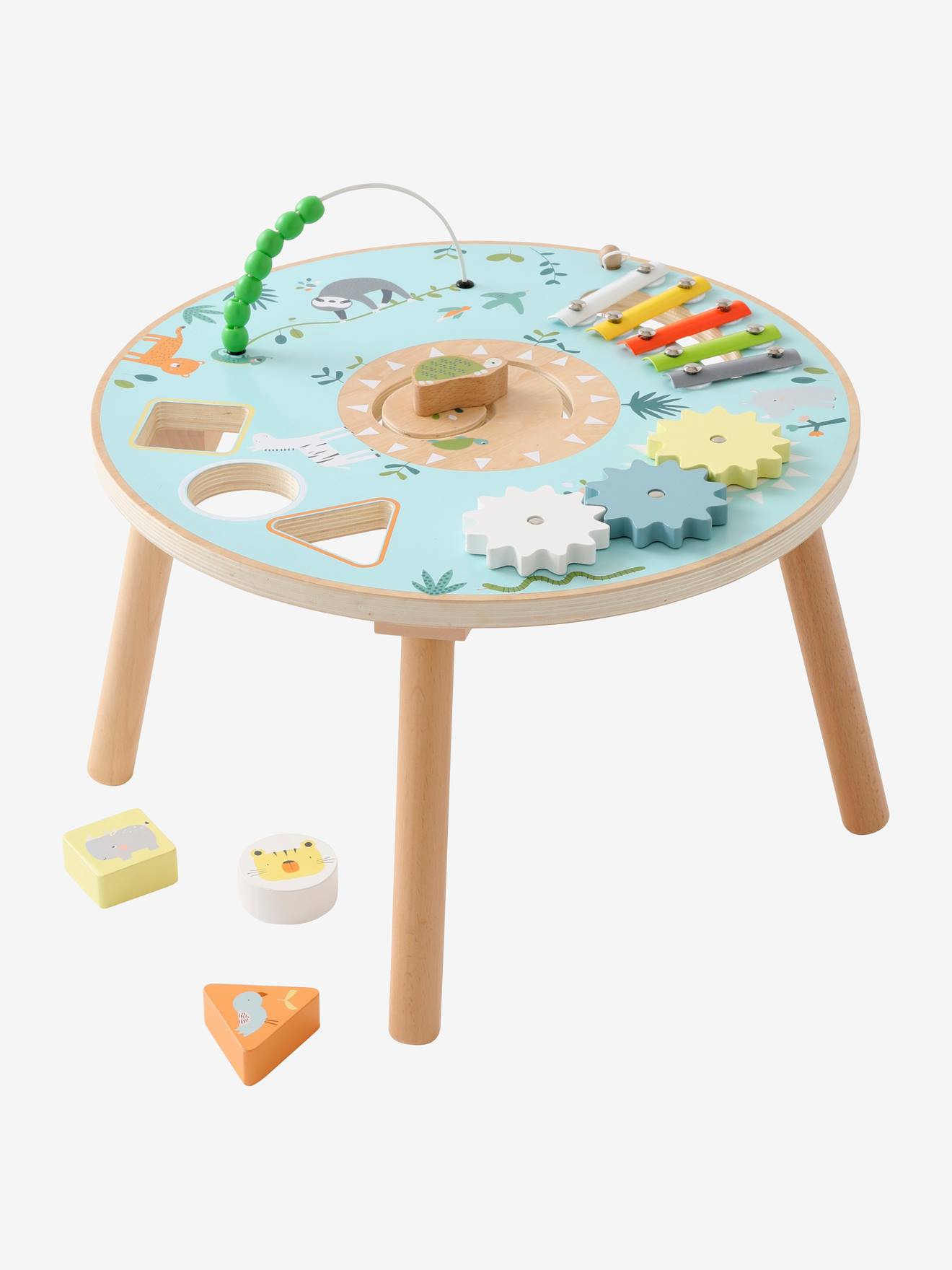 Table d'activités - bleu - Ma Baby Checklist