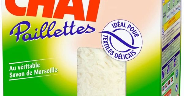 Le Chat Paillette – Savon de Marseille – Pack 1 kg – 25 Lavages - Ma ...